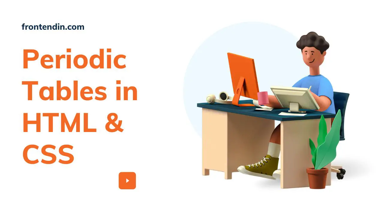 Explore 5 Interactive Periodic Tables In Html And Css